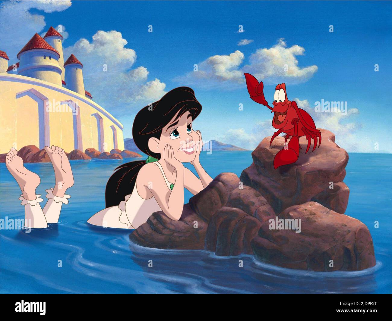 MELODY,SEBASTIAN, THE LITTLE MERMAID 2: RETURN TO THE SEA, 2000 Stock Photo - Alamy
