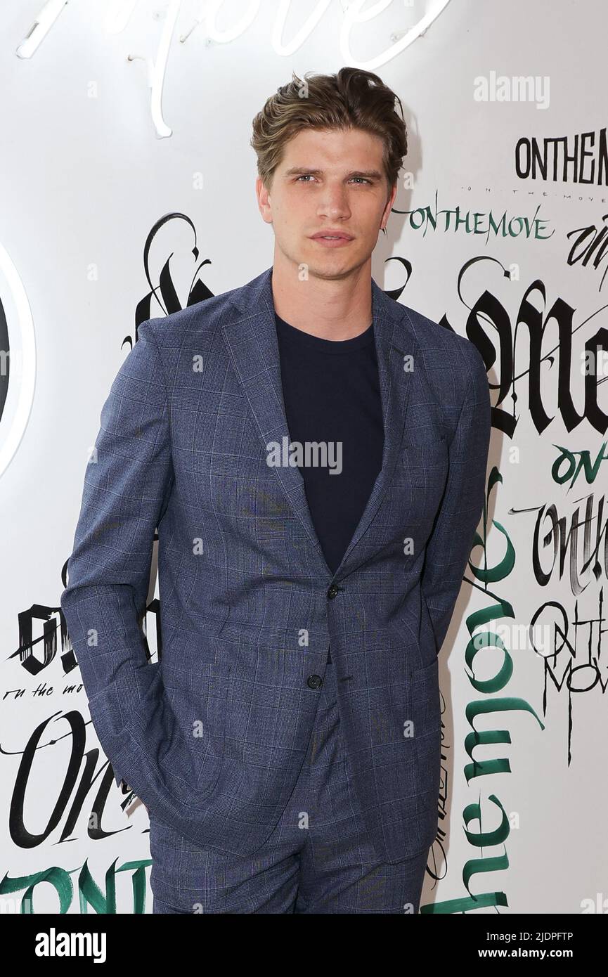 Toby Huntington-Whiteley attends the 'On The Move' Montblanc Extreme ...