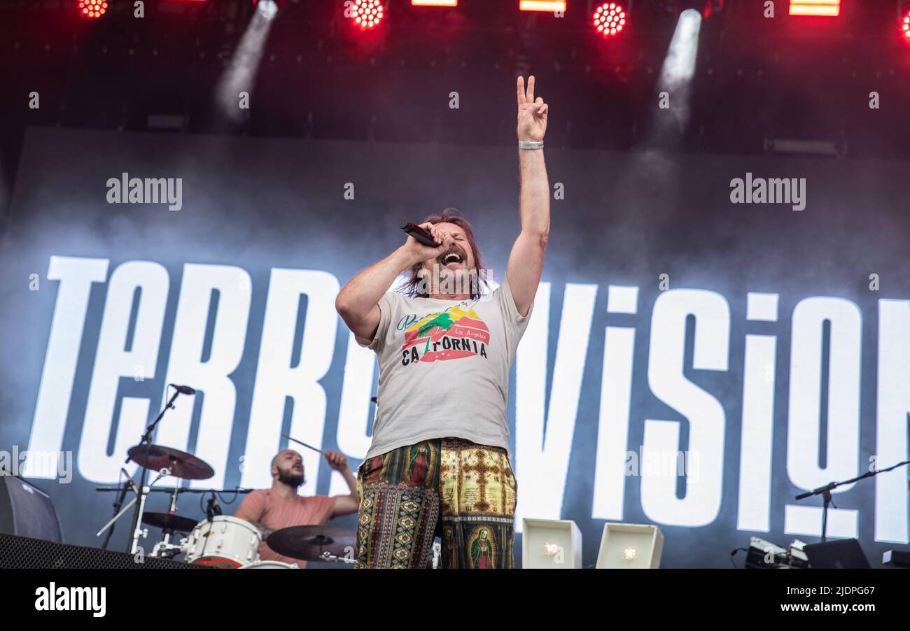 Terrorvision victorious festival hi-res stock photography and images ...