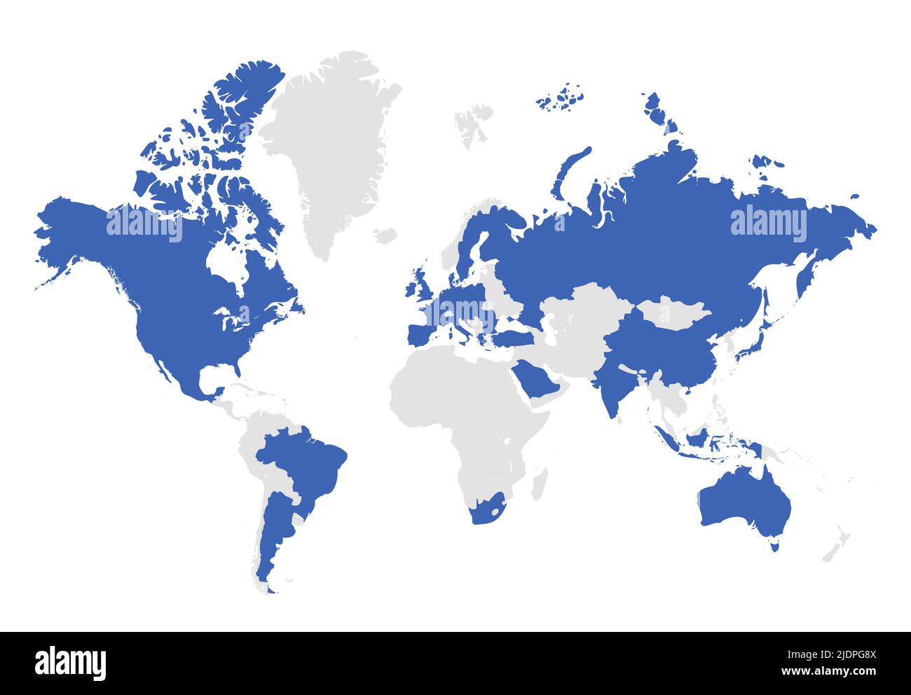 G20 world map countries infographic. Saudi Arabia Turkey Brazil ...