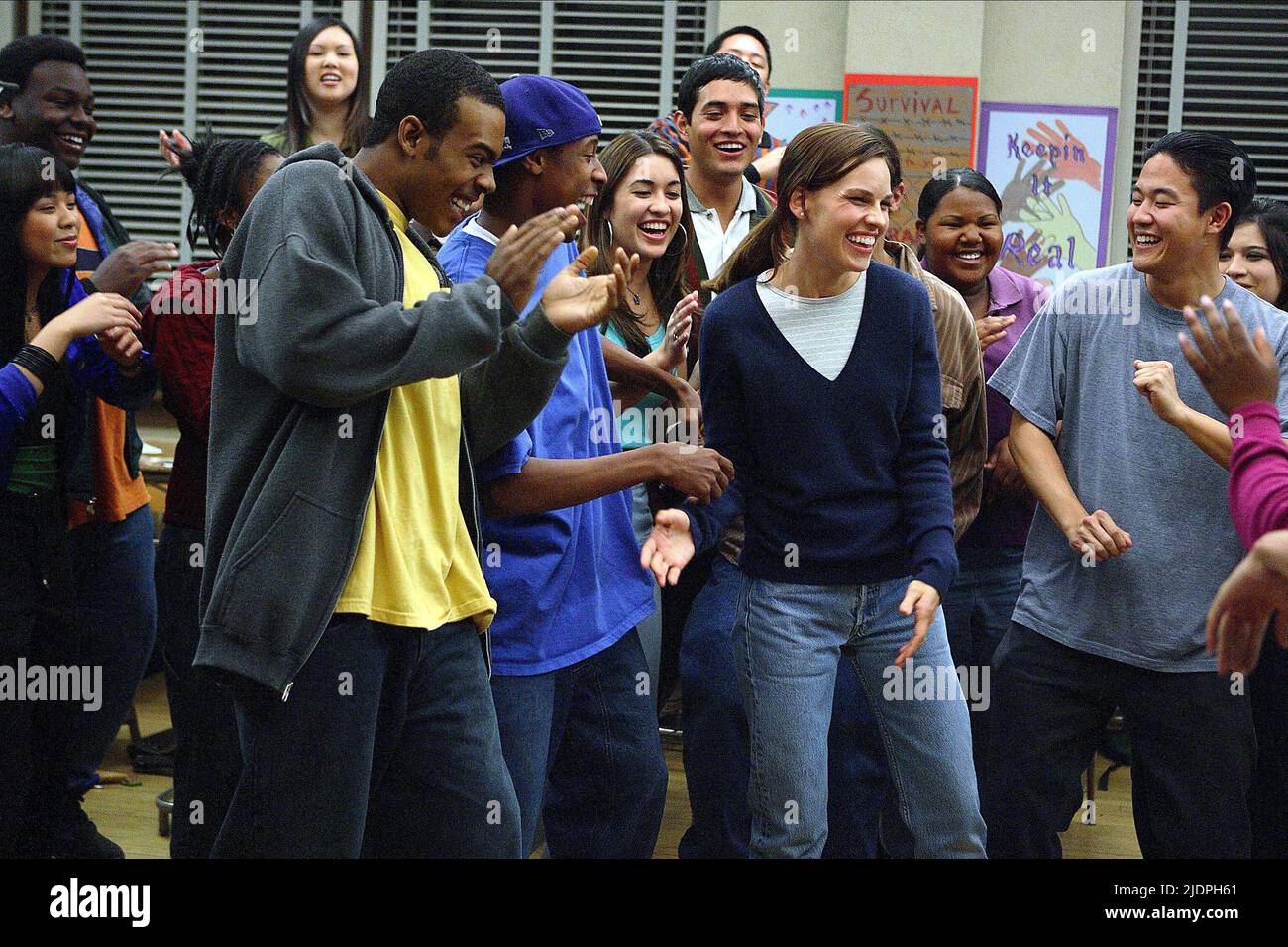 BARRETT,WYATT,SWANK, FREEDOM WRITERS, 2007 Stock Photo - Alamy