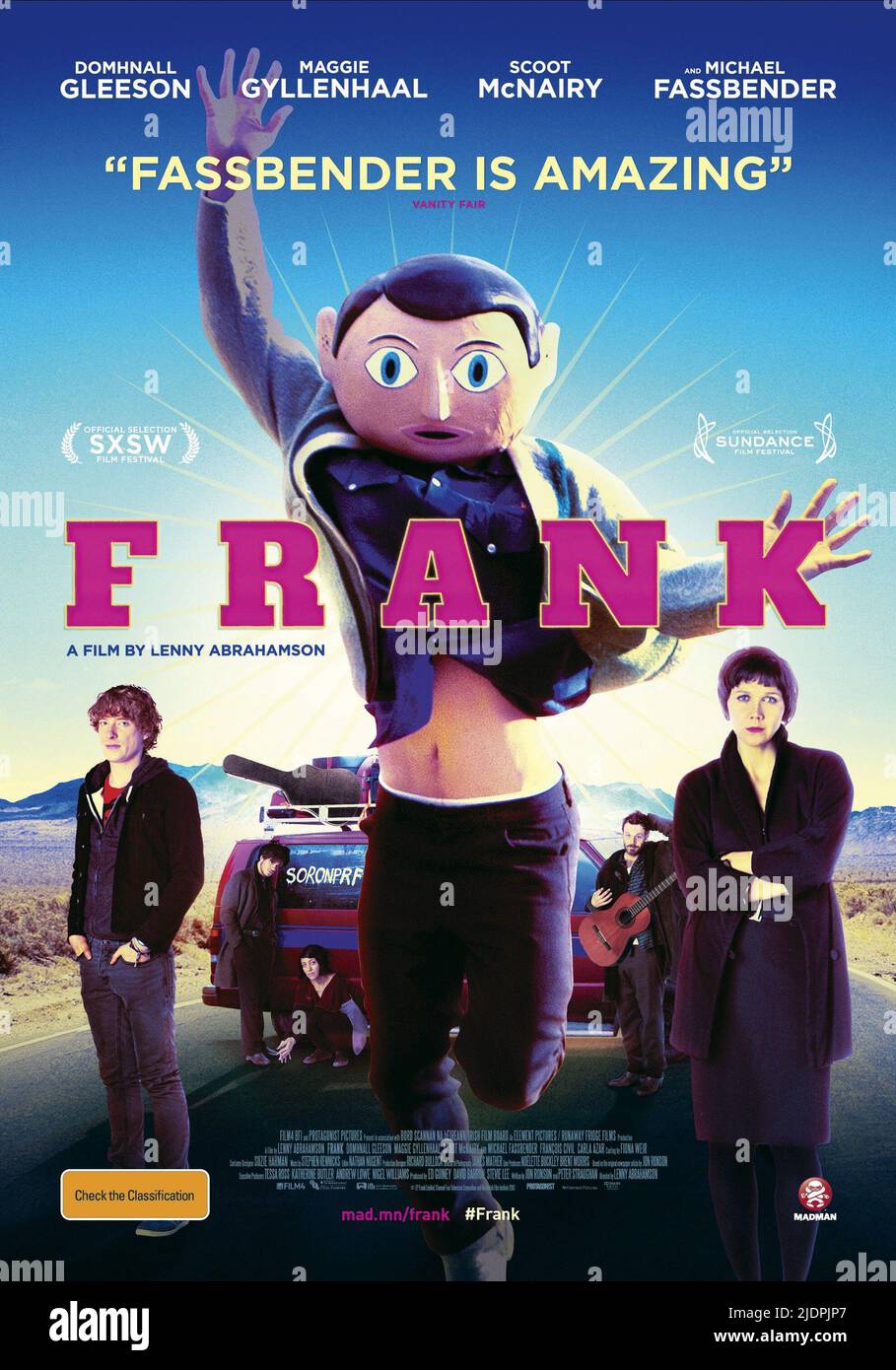 GLEESON,FASSBENDER,POSTER, FRANK, 2014 Stock Photo - Alamy