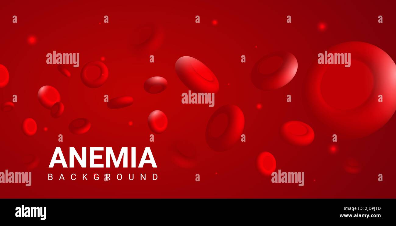 Blood anemia background cell hematology red template. Anemia blood ...