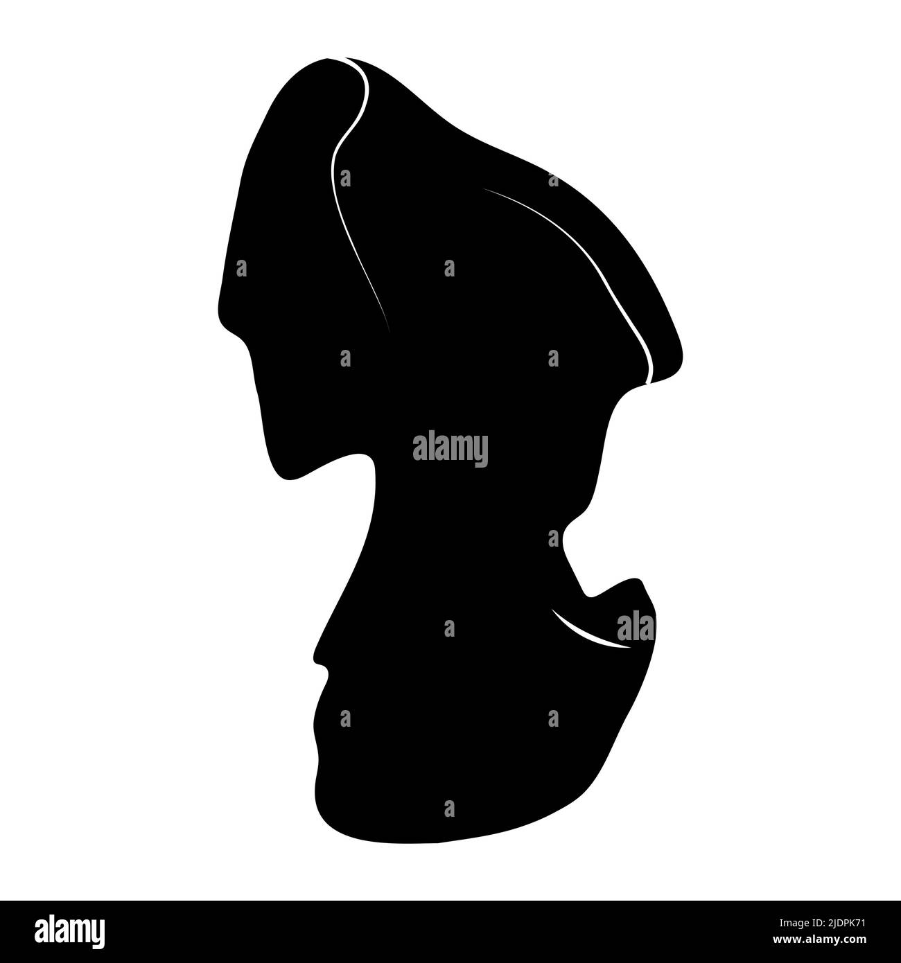 Skeleton Human hip silhouette pelvis body bones - hands, legs, chests ...