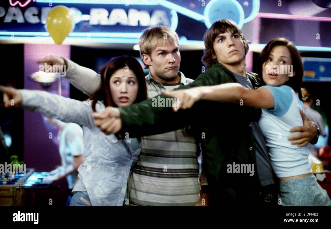 SOKOLOFF,SCOTT,KUTCHER,GARNER, DUDE WHERE'S MY CAR?, 2000 Stock Photo ...