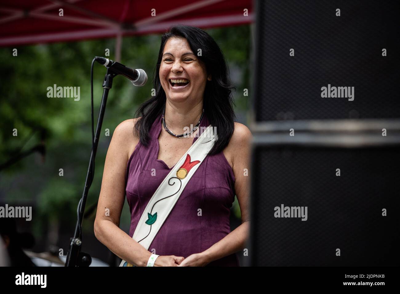 Nakuset, a Cree woman from Manitoba and director of the Native Women's ...