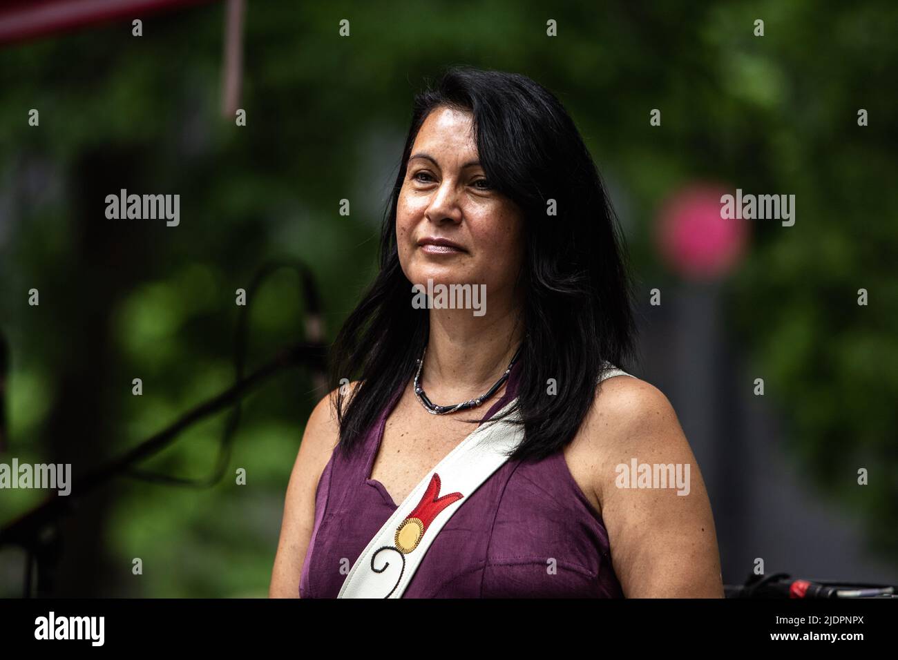 Nakuset, a Cree woman from Manitoba and director of the Native Women's ...