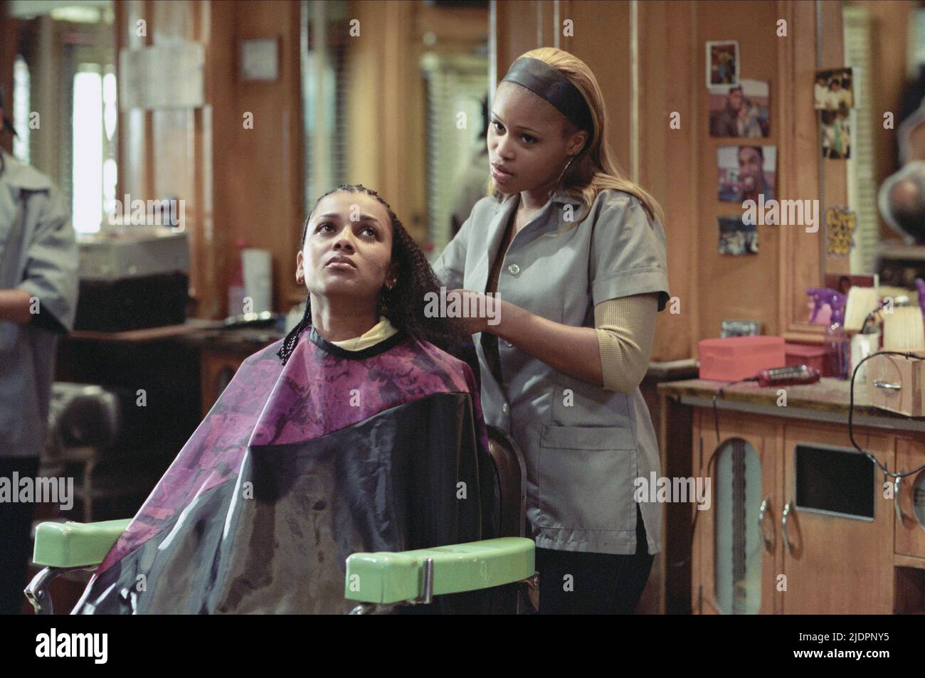 EVE JIHAN JEFFERS, BARBERSHOP, 2002 Stock Photo - Alamy