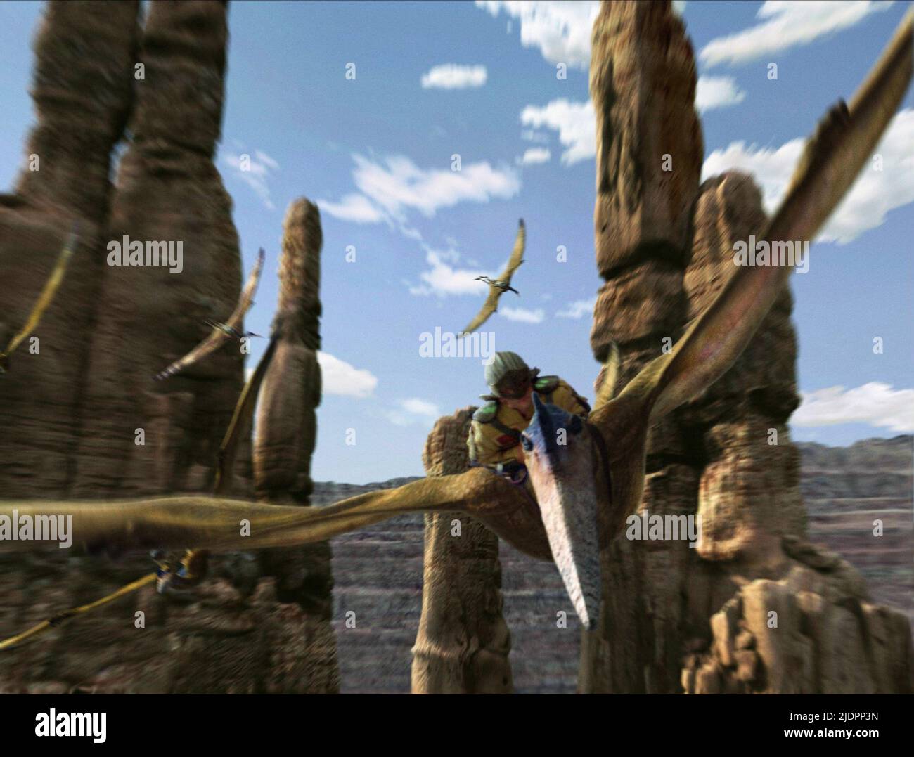 PTERODACTYLS, DINOTOPIA, 2002 Stock Photo - Alamy
