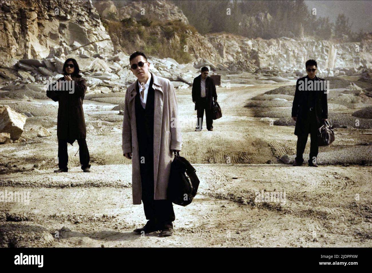 CHEUNG,WONG,LAM,NG, EXILED, 2006 Stock Photo - Alamy