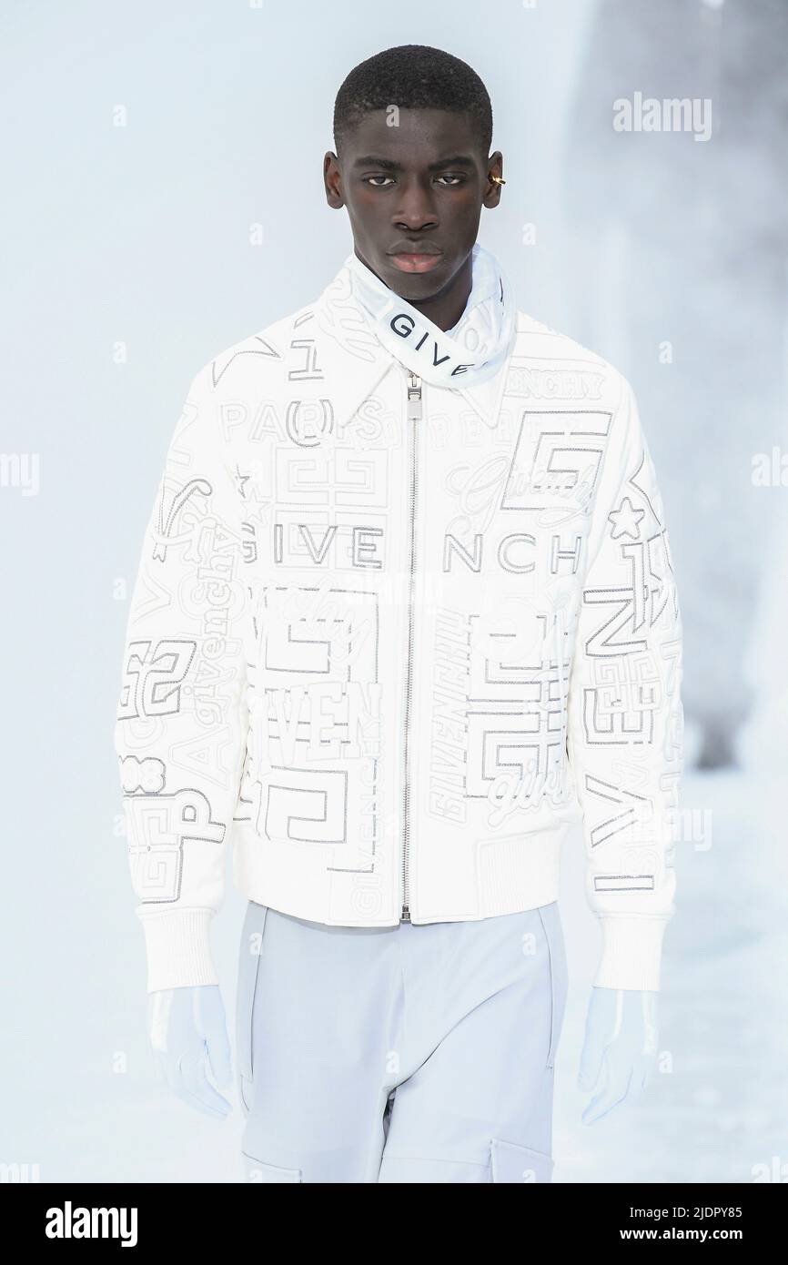 GIVENCHY Mens SS23 runway during Paris Fashion Week Menswear on June ...