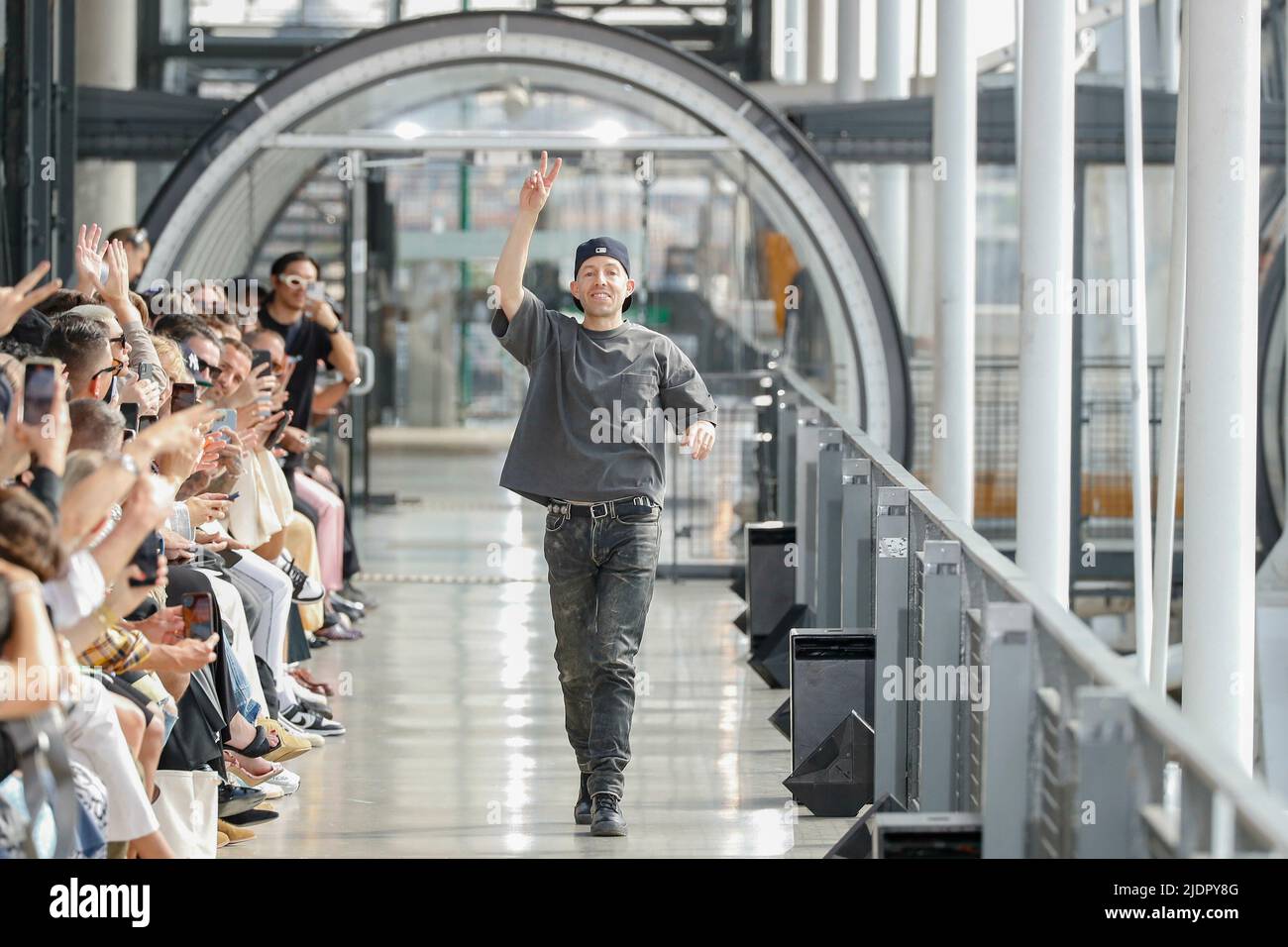 JOHN ELLIOTT SS23 runway during Paris Fashion Week on June 2022 - Paris ...
