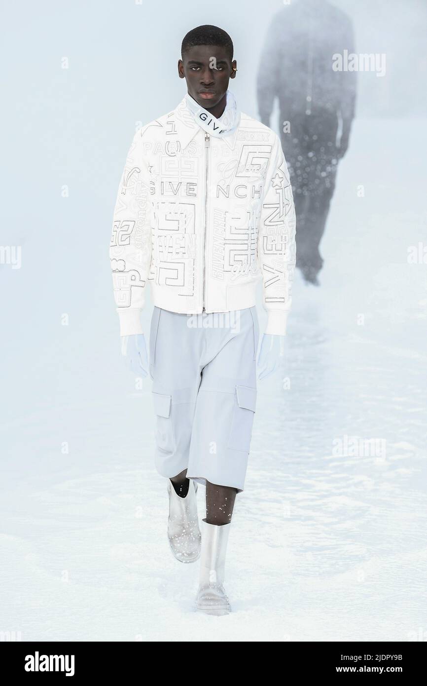 GIVENCHY Mens SS23 runway during Paris Fashion Week Menswear on June ...