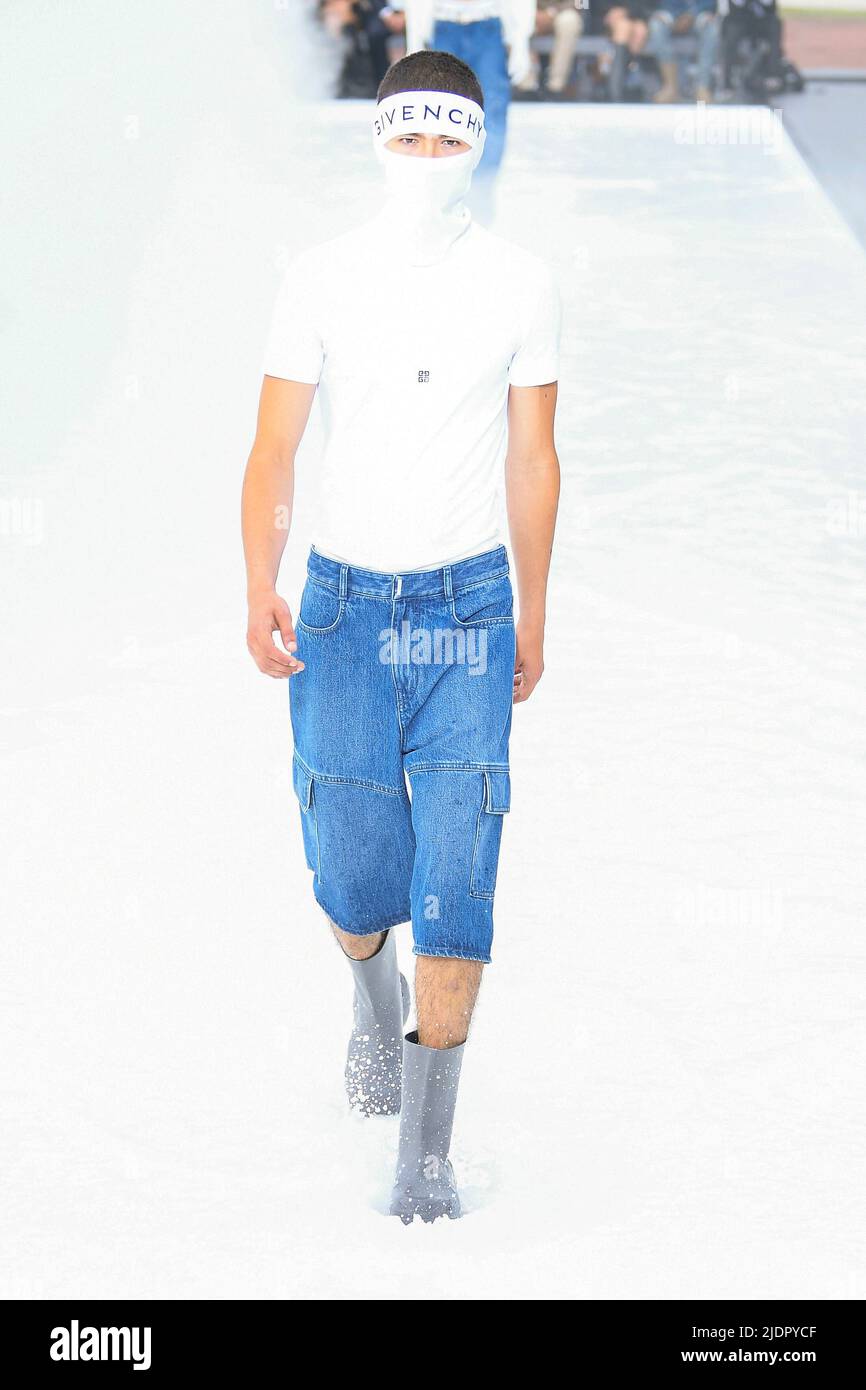 GIVENCHY Mens SS23 runway during Paris Fashion Week Menswear on June ...