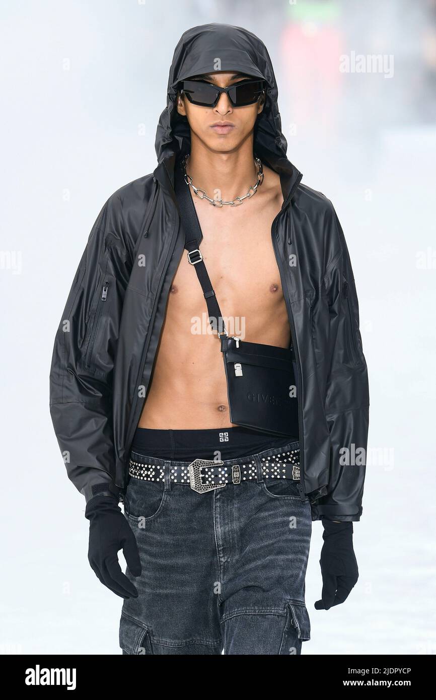 GIVENCHY Mens SS23 runway during Paris Fashion Week Menswear on June ...