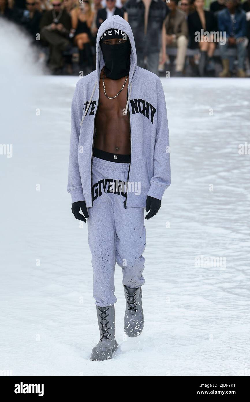 GIVENCHY Mens SS23 runway during Paris Fashion Week Menswear on June ...