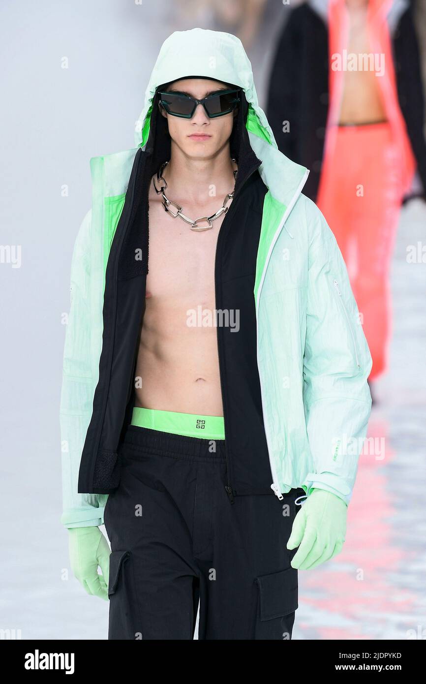GIVENCHY Mens SS23 runway during Paris Fashion Week Menswear on June ...