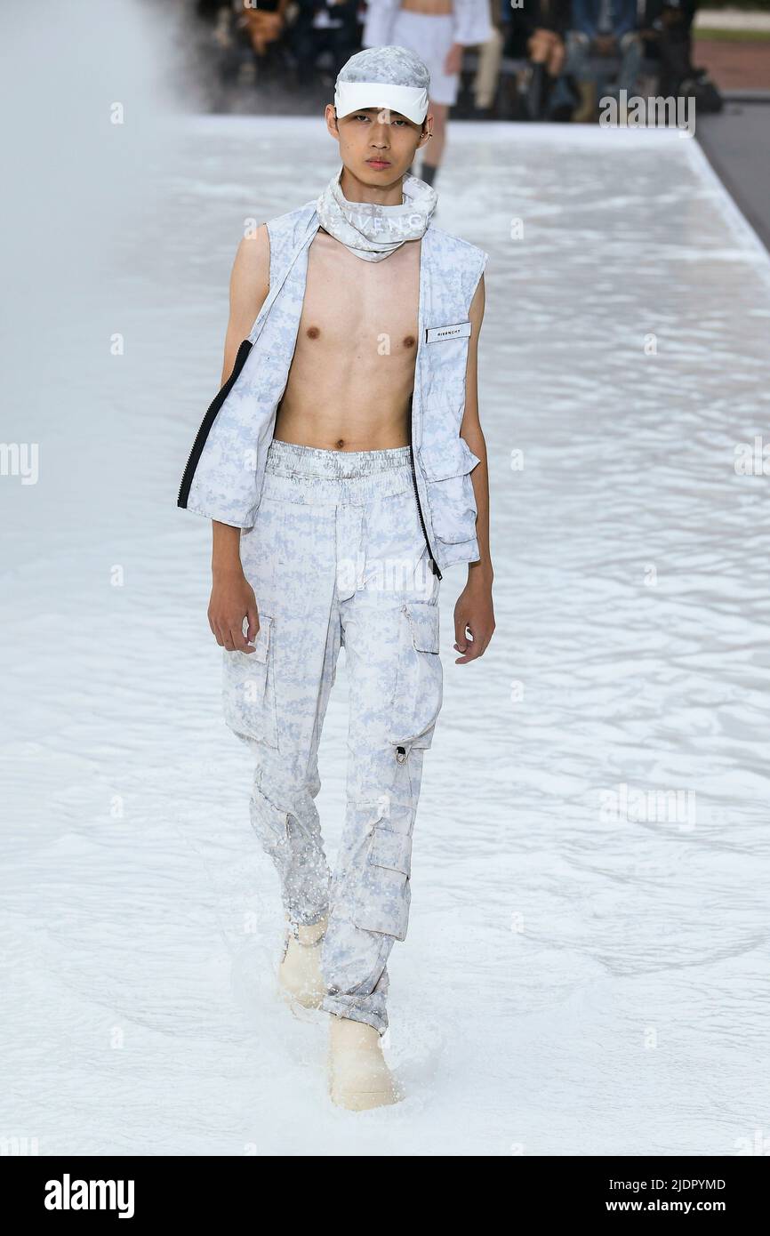 GIVENCHY Mens SS23 runway during Paris Fashion Week Menswear on June ...