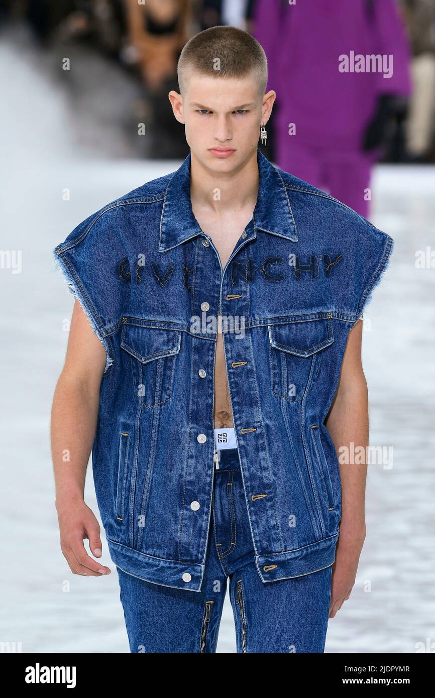 GIVENCHY Mens SS23 runway during Paris Fashion Week Menswear on June ...