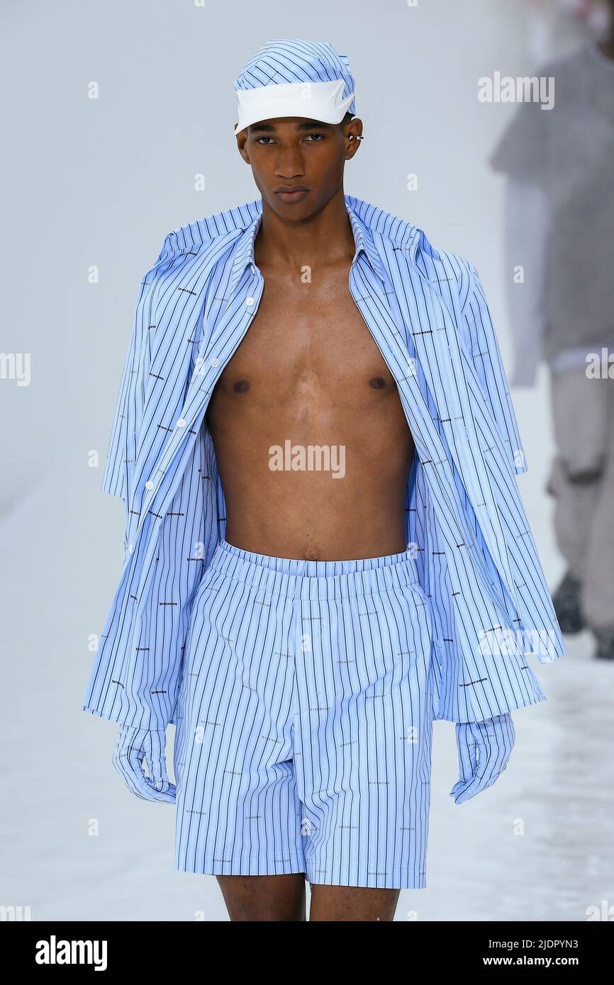 GIVENCHY Mens SS23 runway during Paris Fashion Week Menswear on June ...