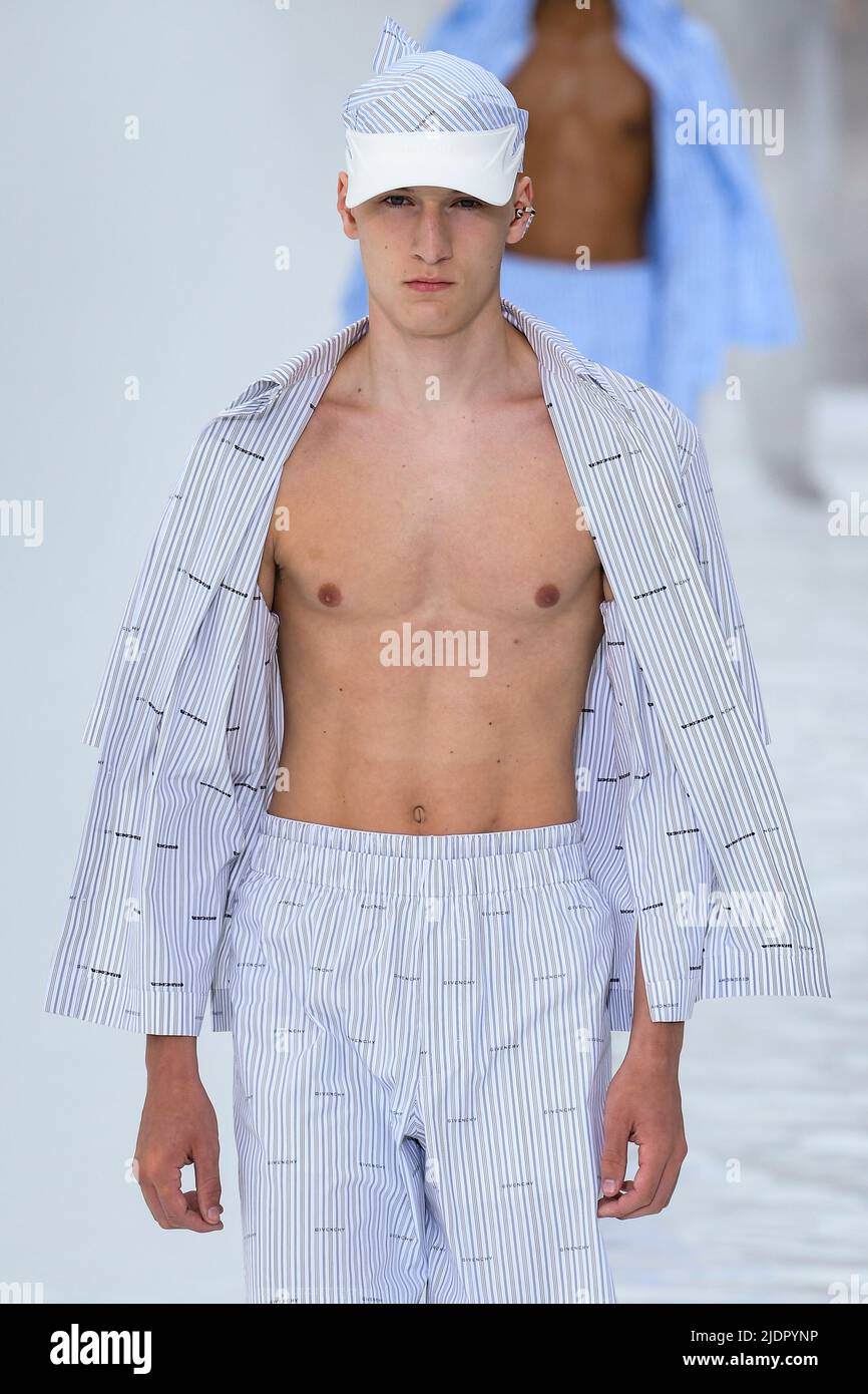 GIVENCHY Mens SS23 runway during Paris Fashion Week Menswear on June ...