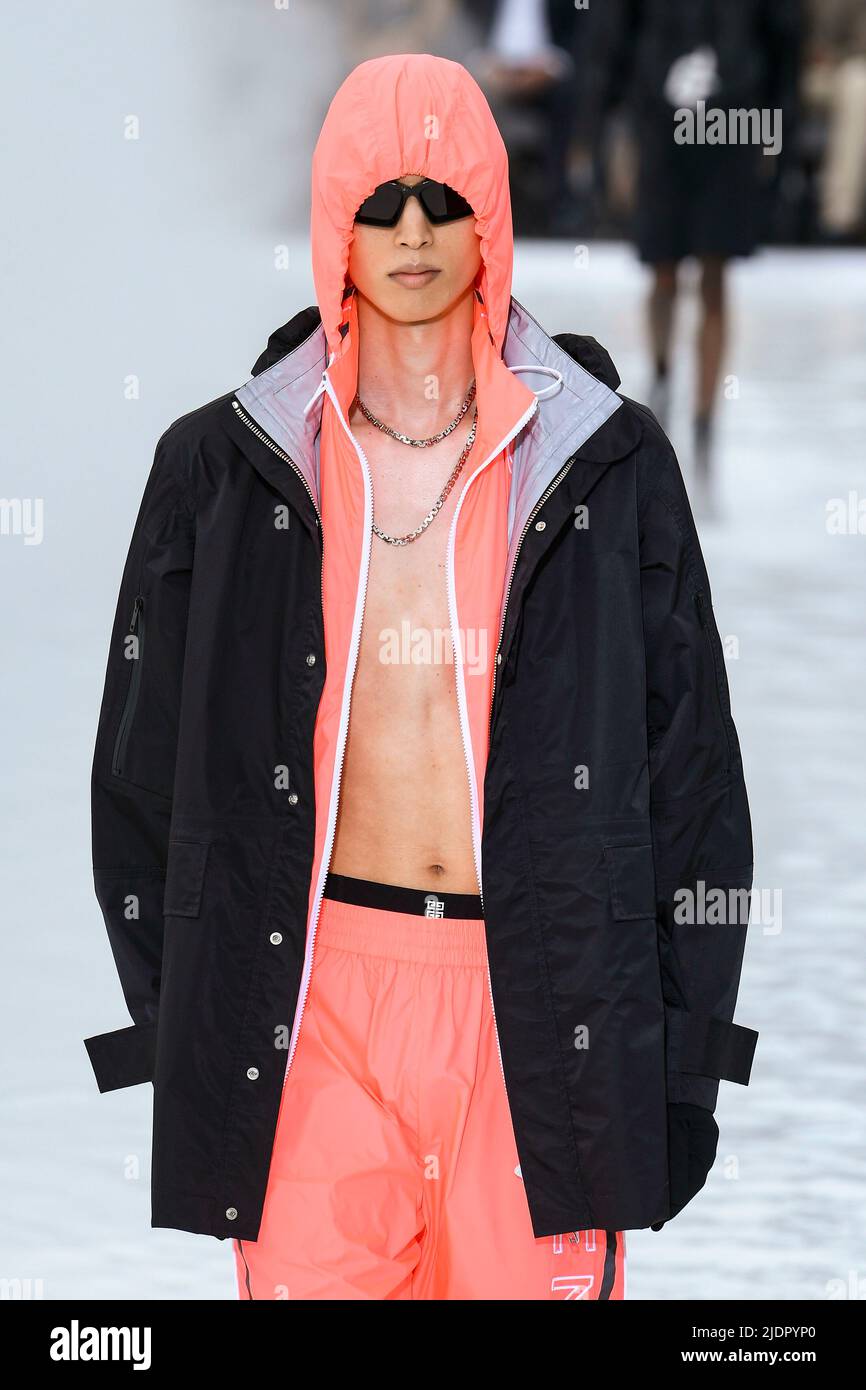 GIVENCHY Mens SS23 runway during Paris Fashion Week Menswear on June ...