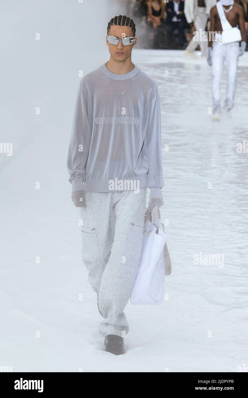 GIVENCHY Mens SS23 runway during Paris Fashion Week Menswear on June ...