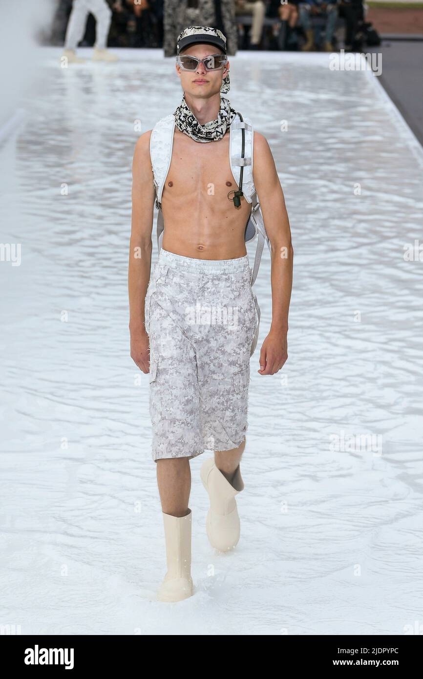 GIVENCHY Mens SS23 runway during Paris Fashion Week Menswear on June ...