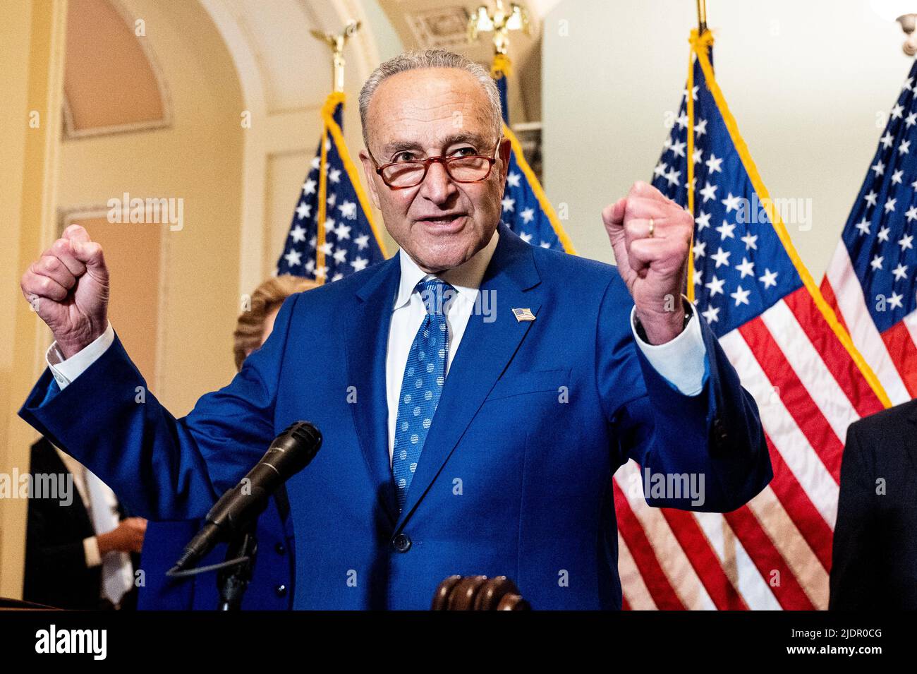 Washington, United States. 22nd June, 2022. Senate Majority Leader ...
