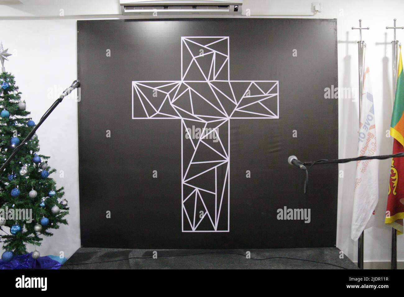 Pool pit of the church Stock Photo - Alamy