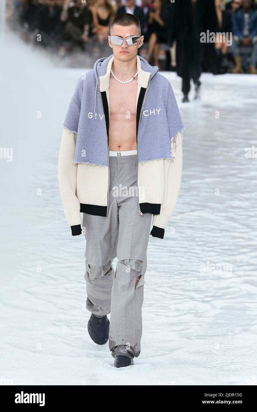 GIVENCHY Mens SS23 runway during Paris Fashion Week Menswear on June ...
