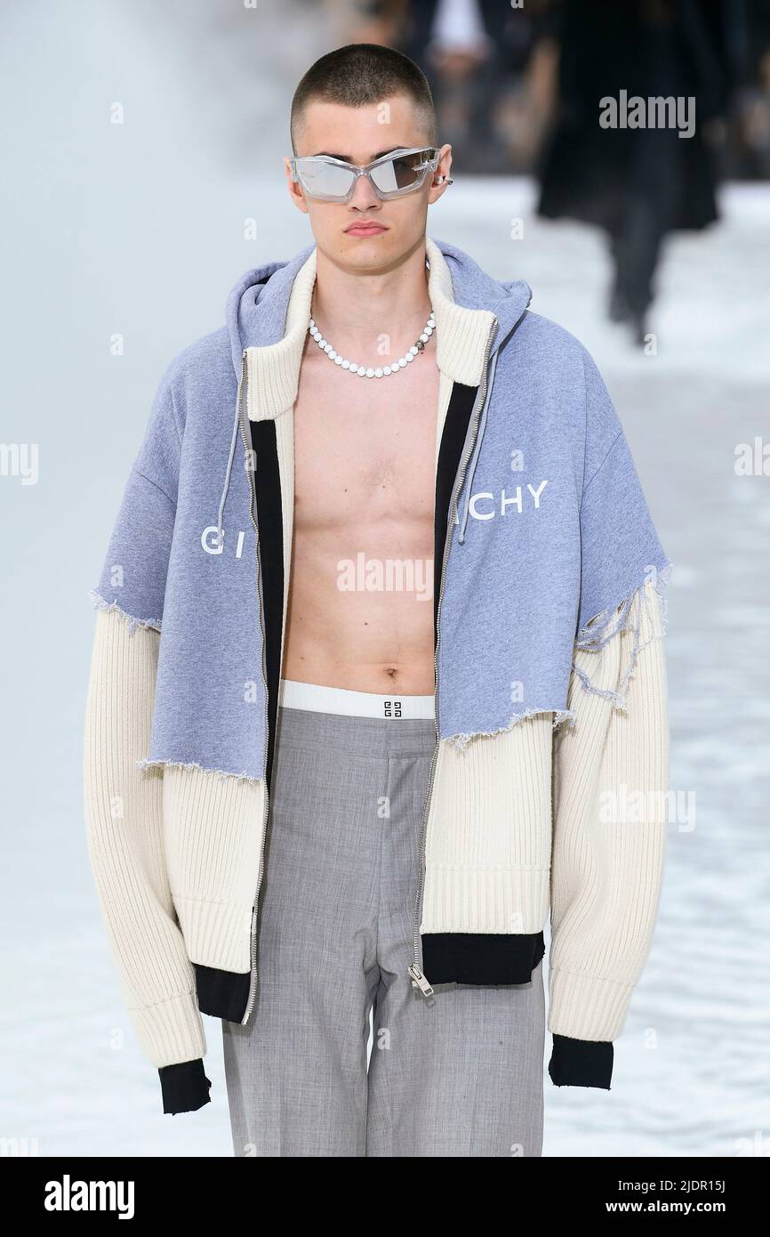GIVENCHY Mens SS23 runway during Paris Fashion Week Menswear on June ...