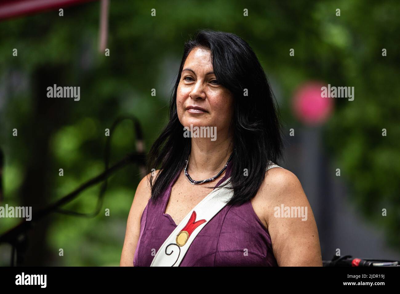 Nakuset, a Cree woman from Manitoba and director of the Native Women's ...