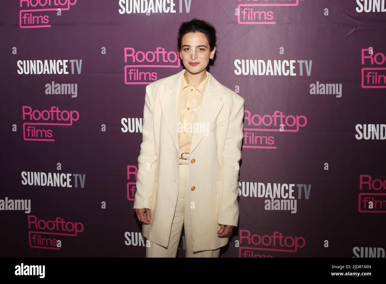 Jenny Slate attends Rooftop Films' screening of Marcel the Shell With ...