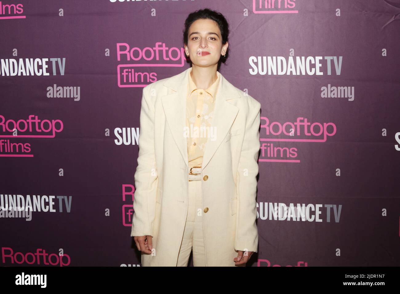 Jenny Slate attends Rooftop Films' screening of Marcel the Shell With ...
