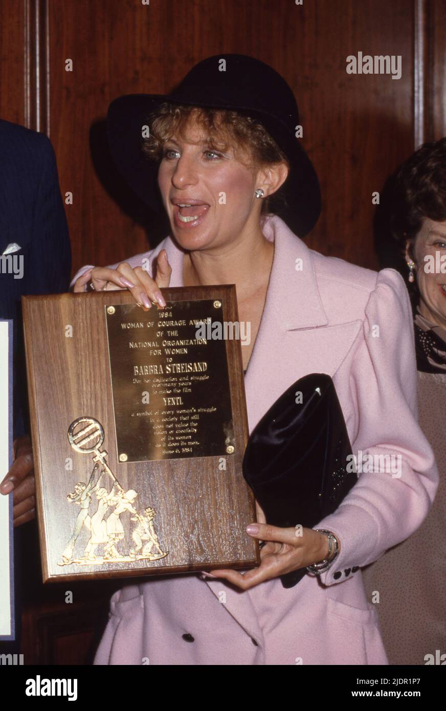 Barbra Streisand at the National Organization for Women honoring Barbra ...