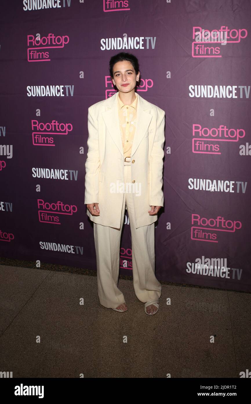 New York, United States. 22nd June, 2022. Jenny Slate attends Rooftop ...