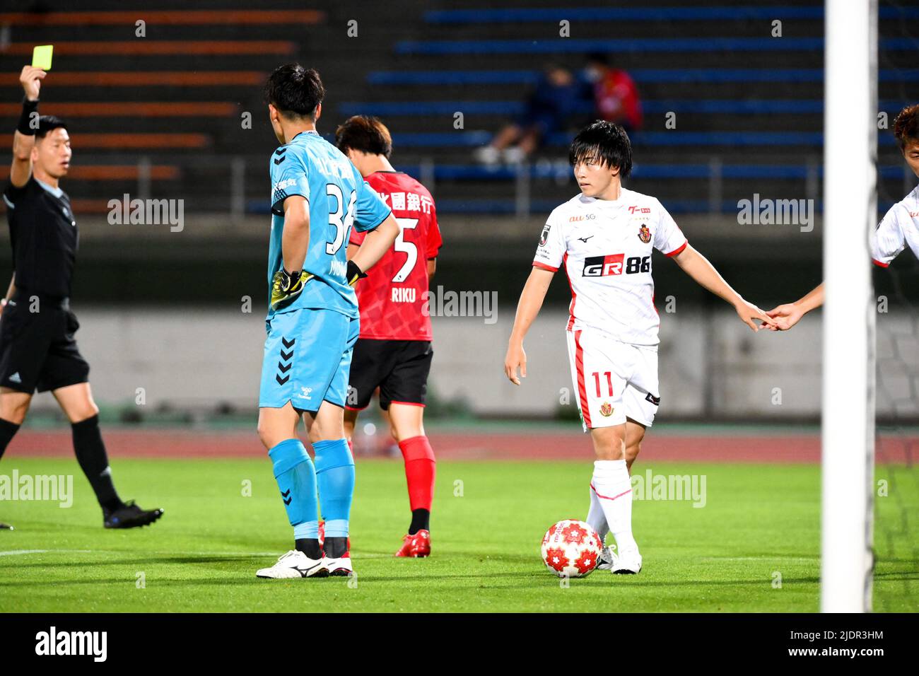 Ishikawa, Japan. 22nd June, 2022. Yuki Soma (Grampus) Football/Soccer ...