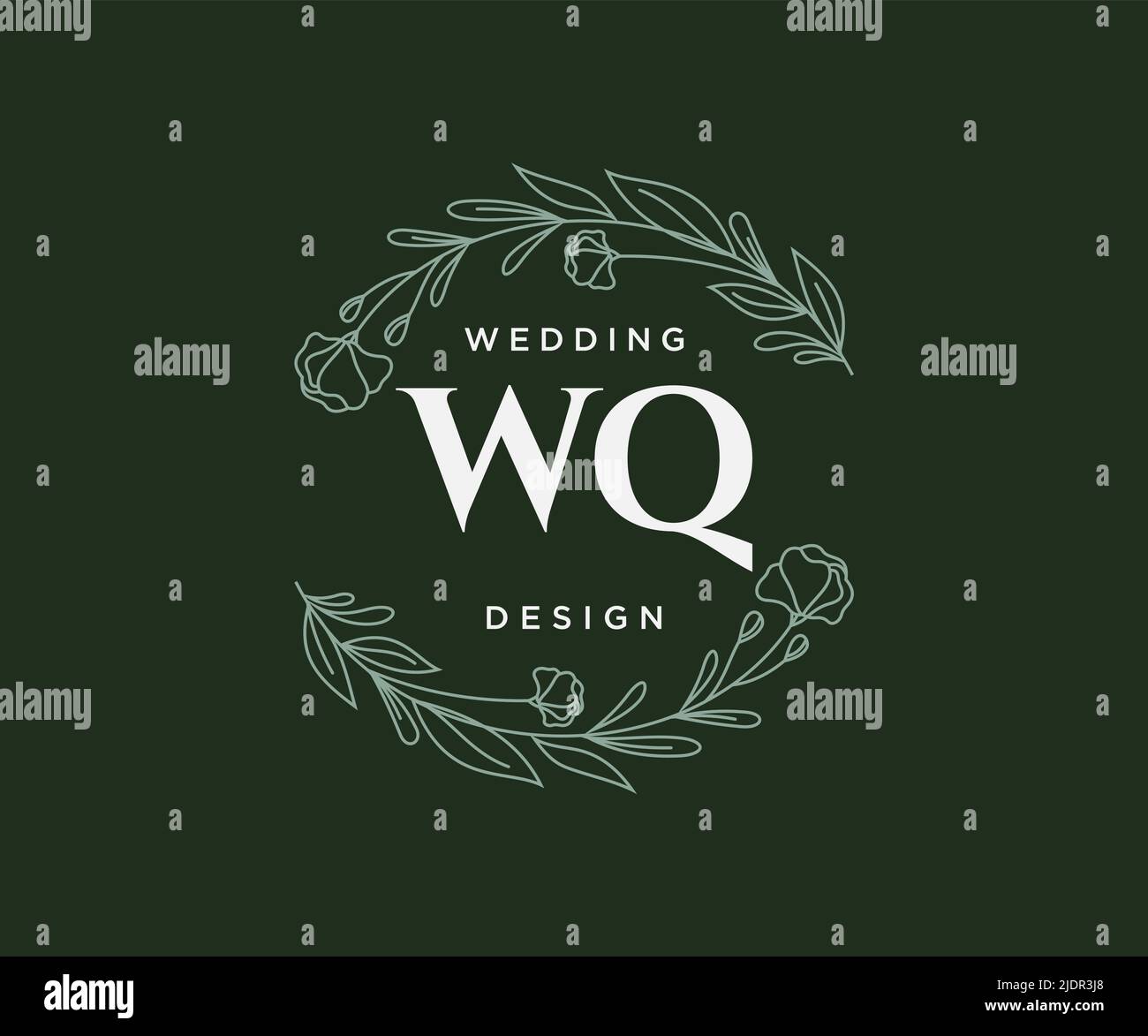 Wq logos Stock Vector Images - Alamy