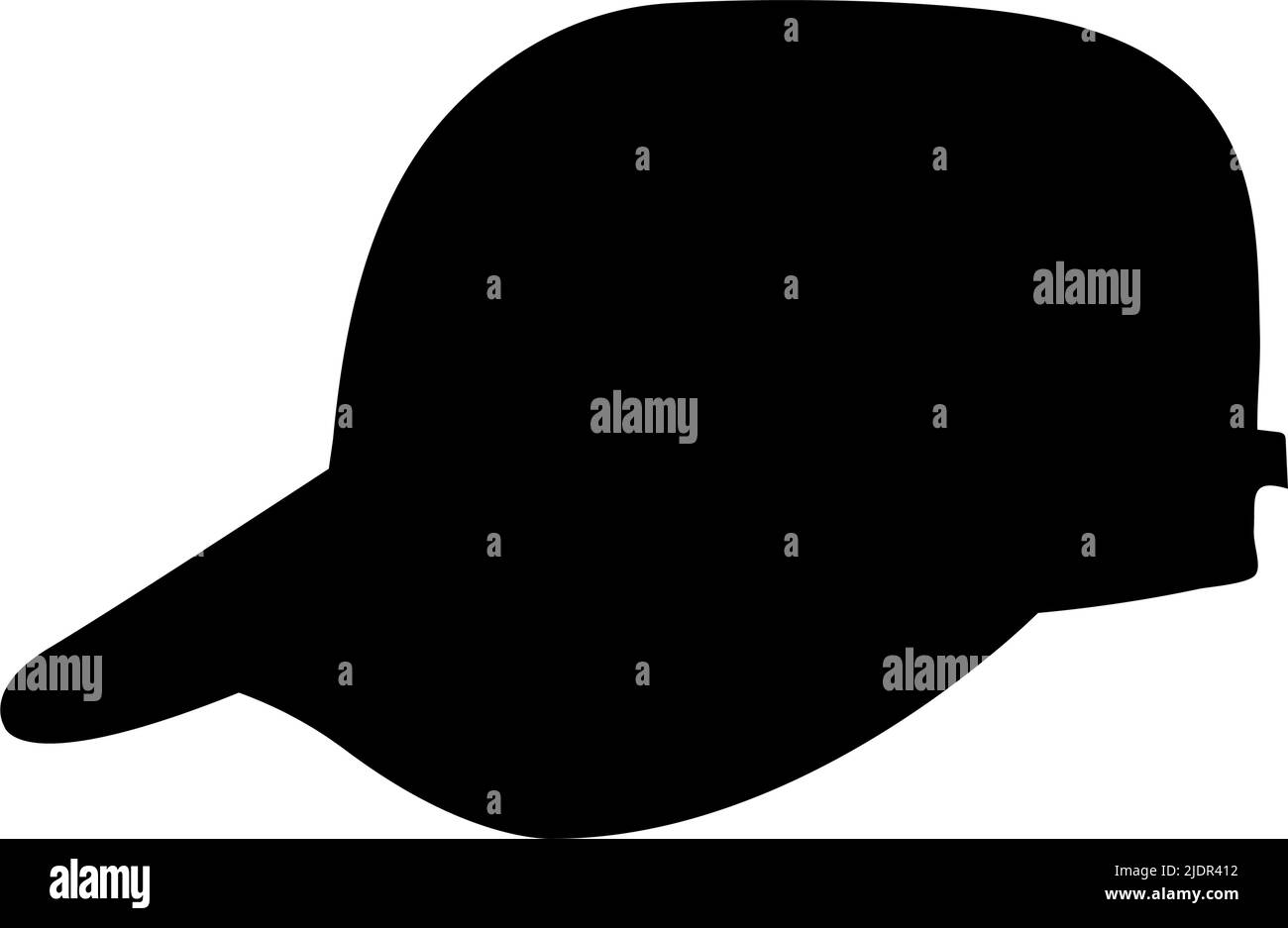 sport cap black silhouette style Stock Vector Image & Art - Alamy