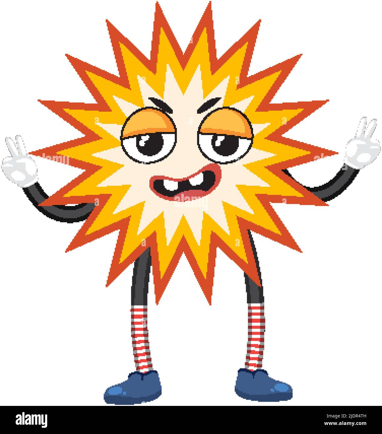 Sun with facial expression illustration Stock Vector Image & Art - Alamy
