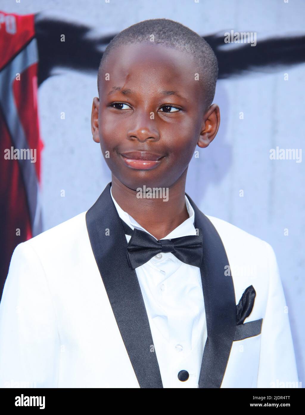 Elijah Sholanke arrives at The Disney RISE Premiere held at Disney ...
