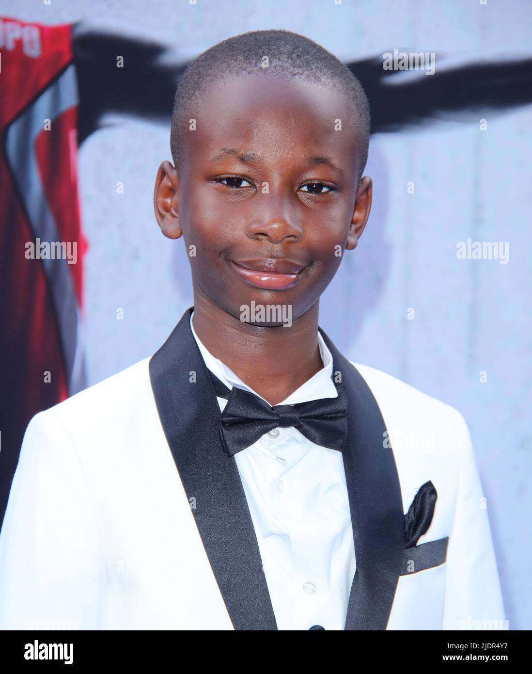 Elijah Sholanke arrives at The Disney RISE Premiere held at Disney ...