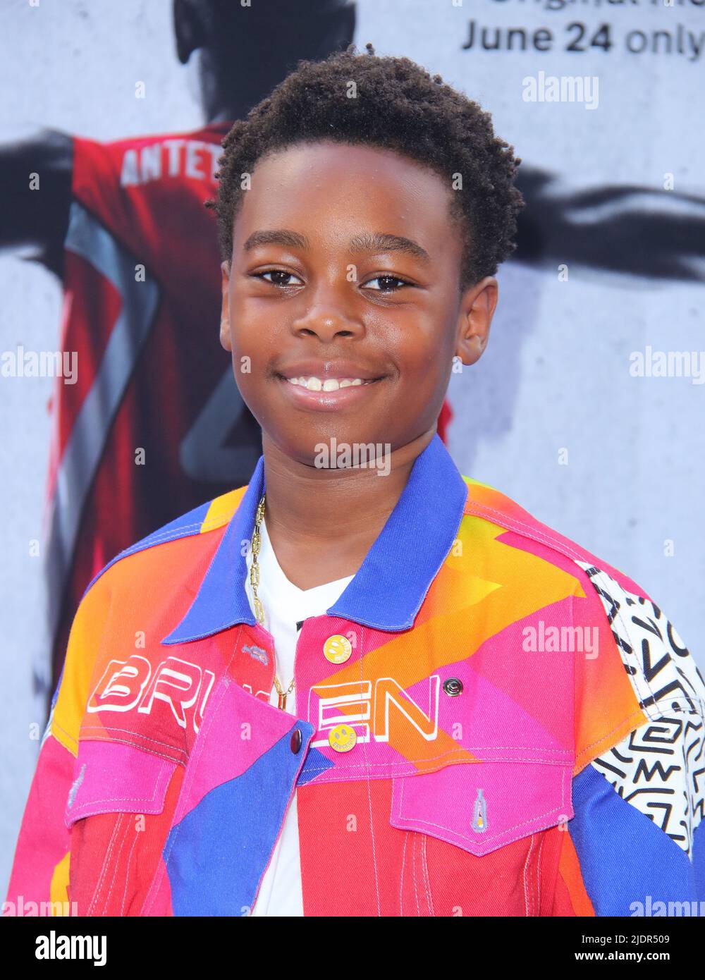 McColm Celphas Jr arrives at The Disney RISE Premiere held at Disney Studios in Burbank, CA on ...