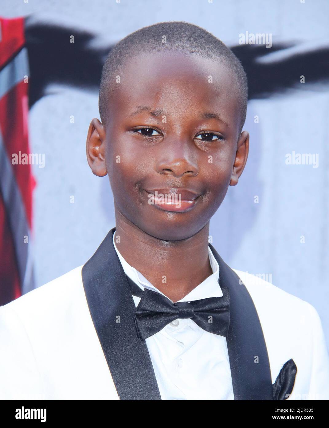 Elijah Sholanke arrives at The Disney RISE Premiere held at Disney ...