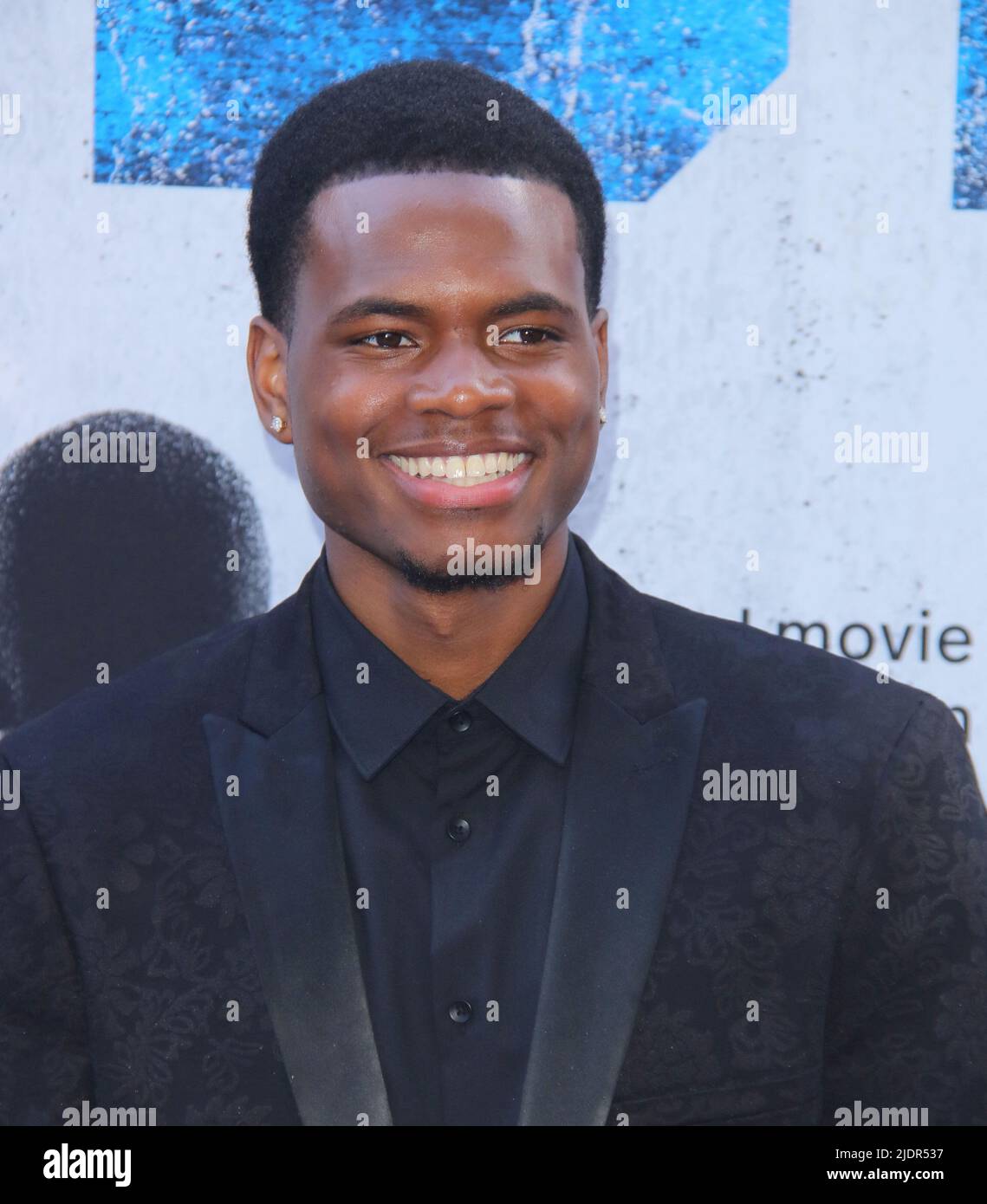 Uche Agada arrives at The Disney RISE Premiere held at Disney Studios ...