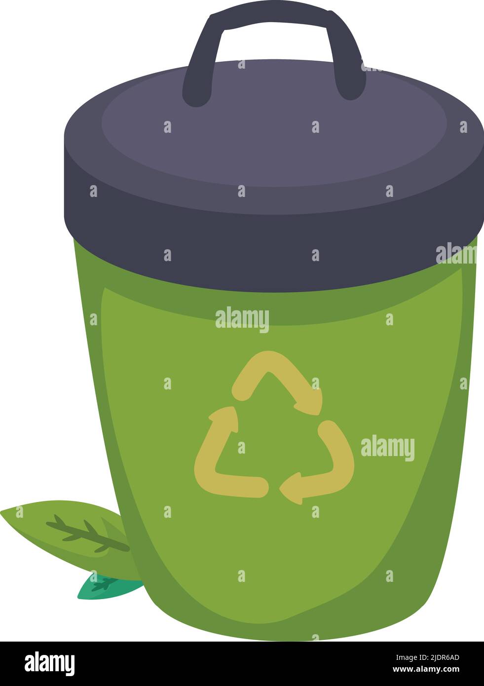 recycle pot with arrows Stock Vector Image & Art - Alamy
