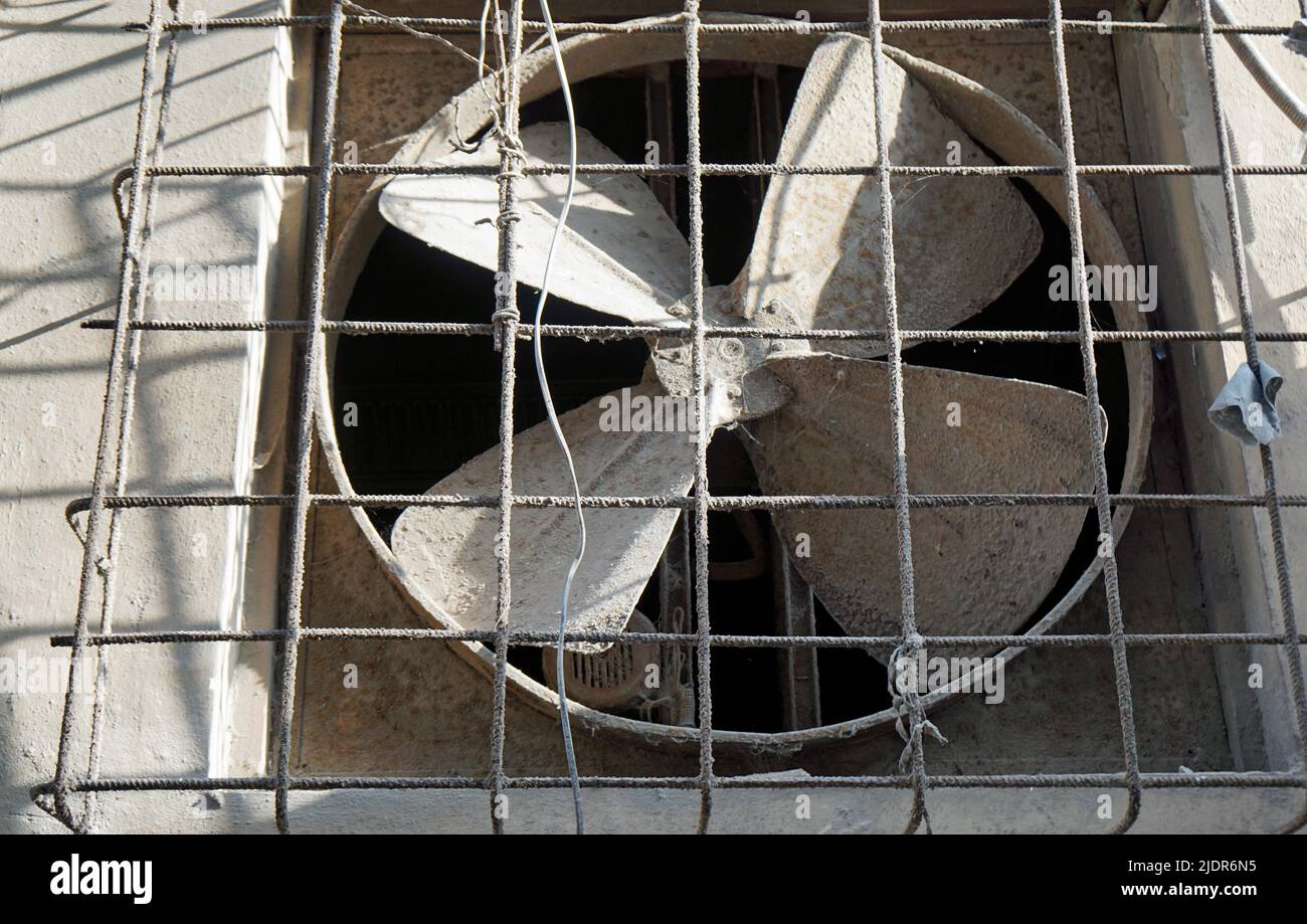 old ventilation fans in the streets of havana Stock Photo - Alamy