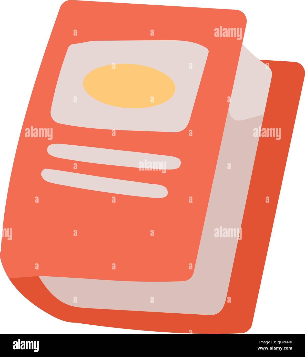 red textbook school supply Stock Vector Image & Art - Alamy