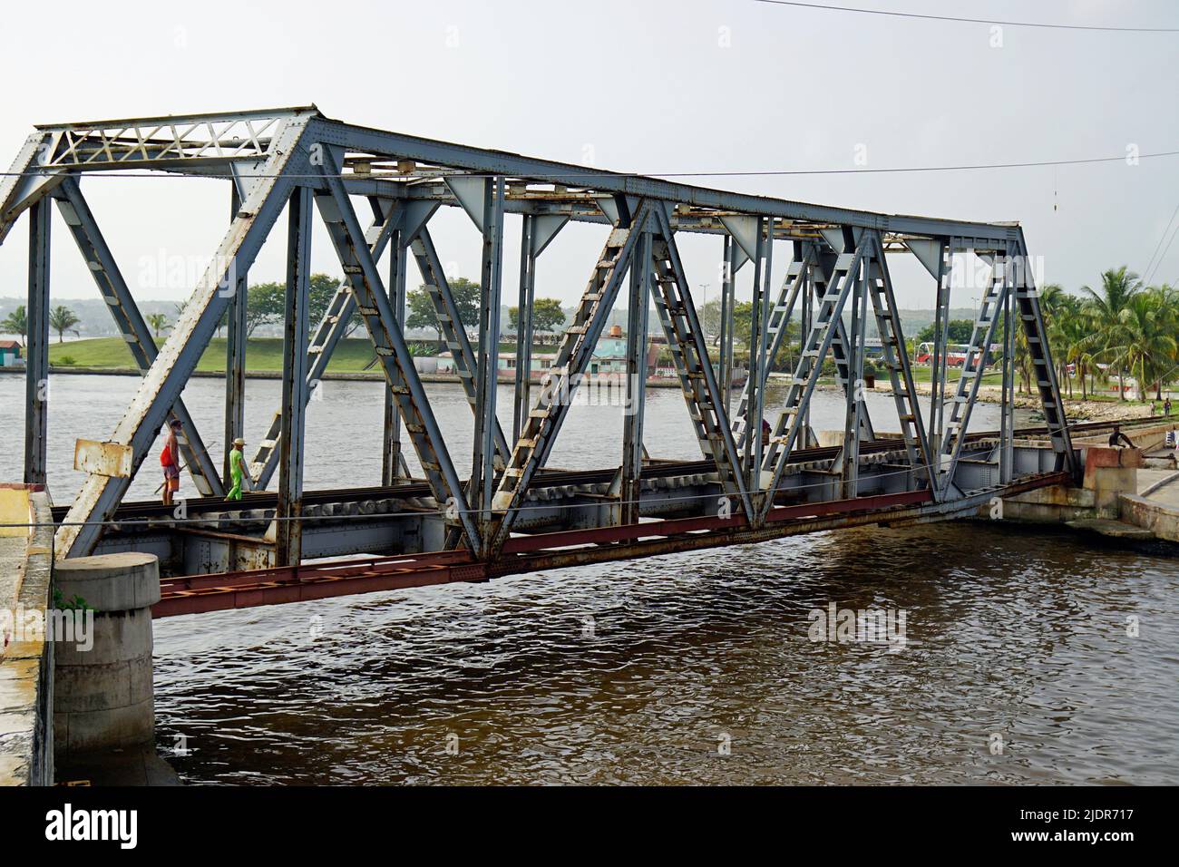 bridge in matanzas near varadeo in cuba Stock Photo - Alamy